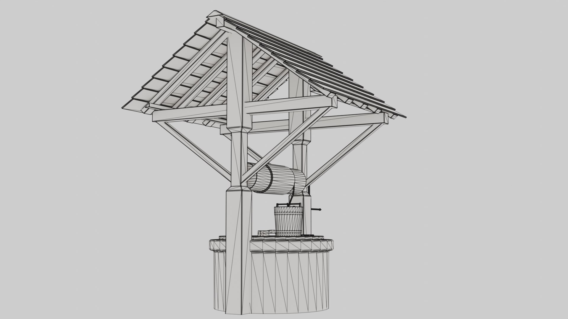 Water Well 3D Model - TurboSquid 2110861