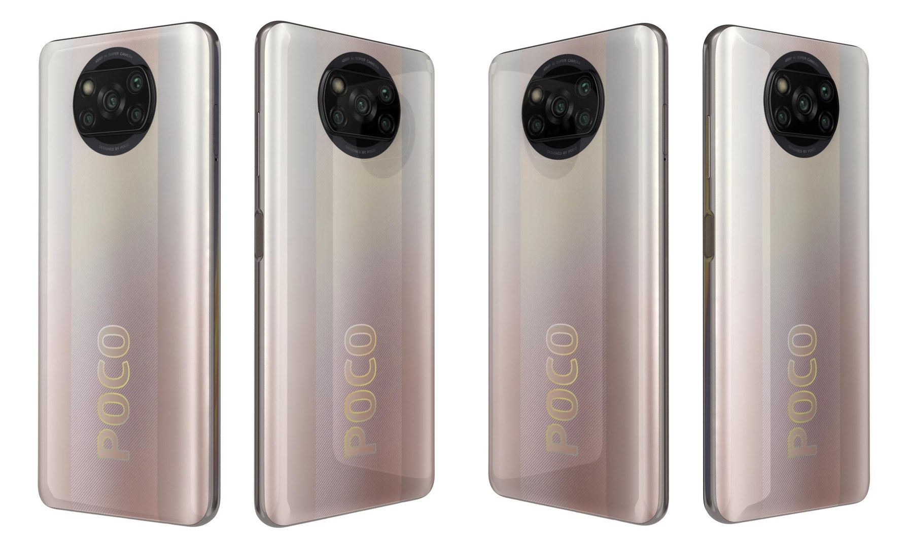 Xiaomi Poco X3 Pro Metal Bronze 3D Model - TurboSquid 1724419