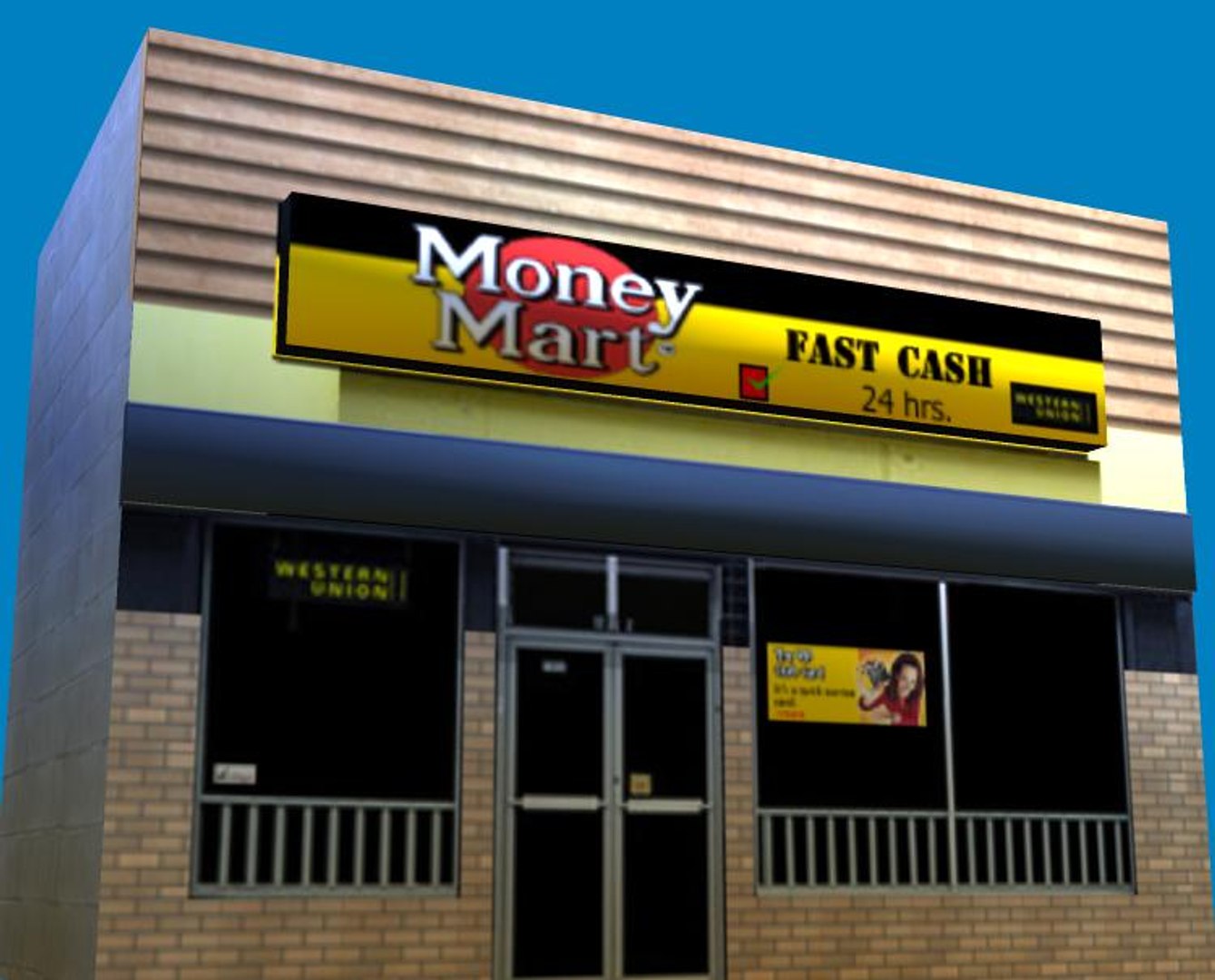 money mart store obj