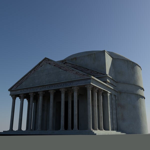 Pantheon 3D Models for Download | TurboSquid