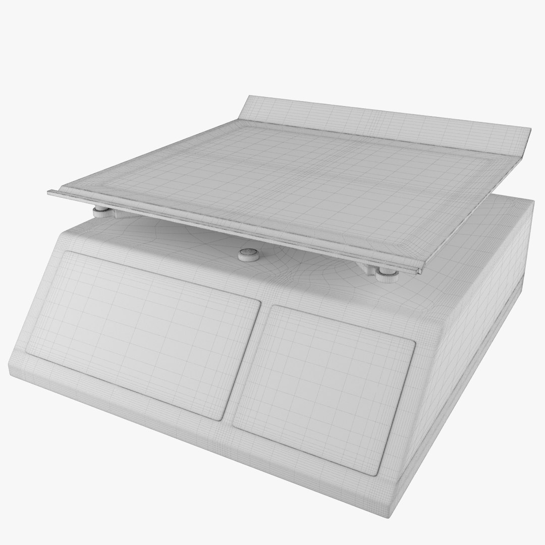 Scale Price Computing 3d Model