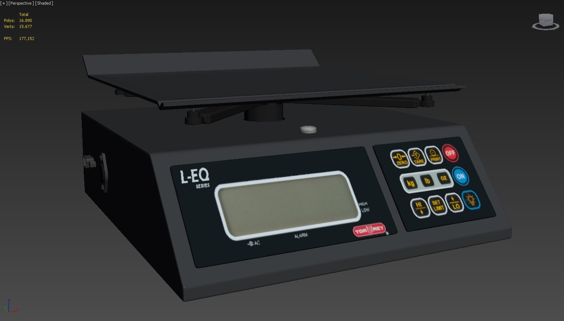 Scale Price Computing 3d Model