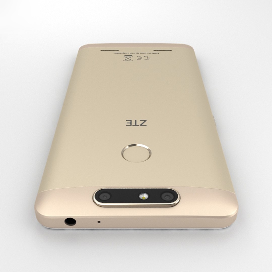 3D Zte Blade V8 Model - TurboSquid 1351774