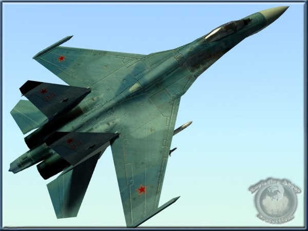 Sukhoi Su-27 Lightwave Models for Download | TurboSquid