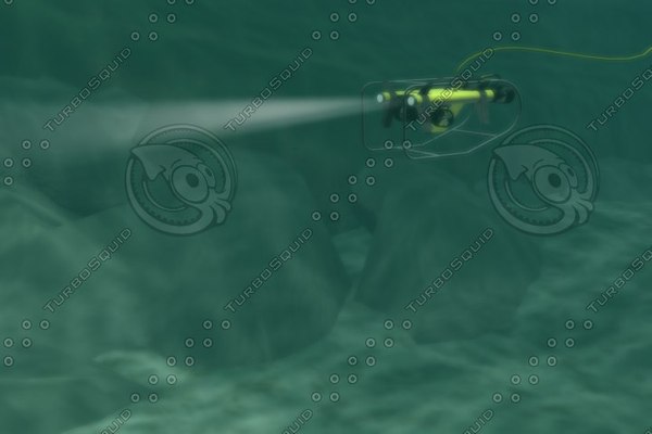 Remotely Operated Underwater Vehicle 3D Models for Download | TurboSquid