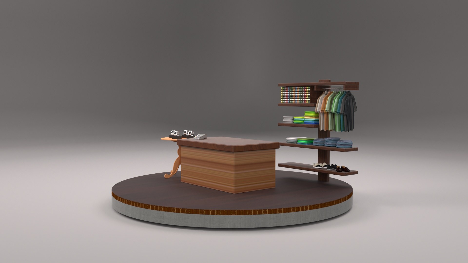 3D Clothing Store Model - TurboSquid 2027361