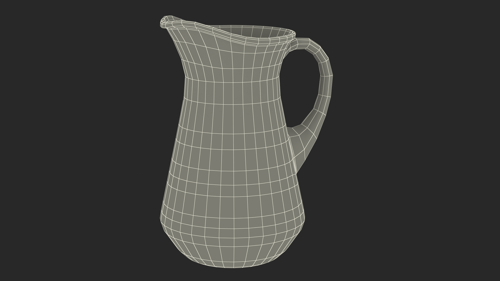 3D Glass Jug With Handle - TurboSquid 1908118