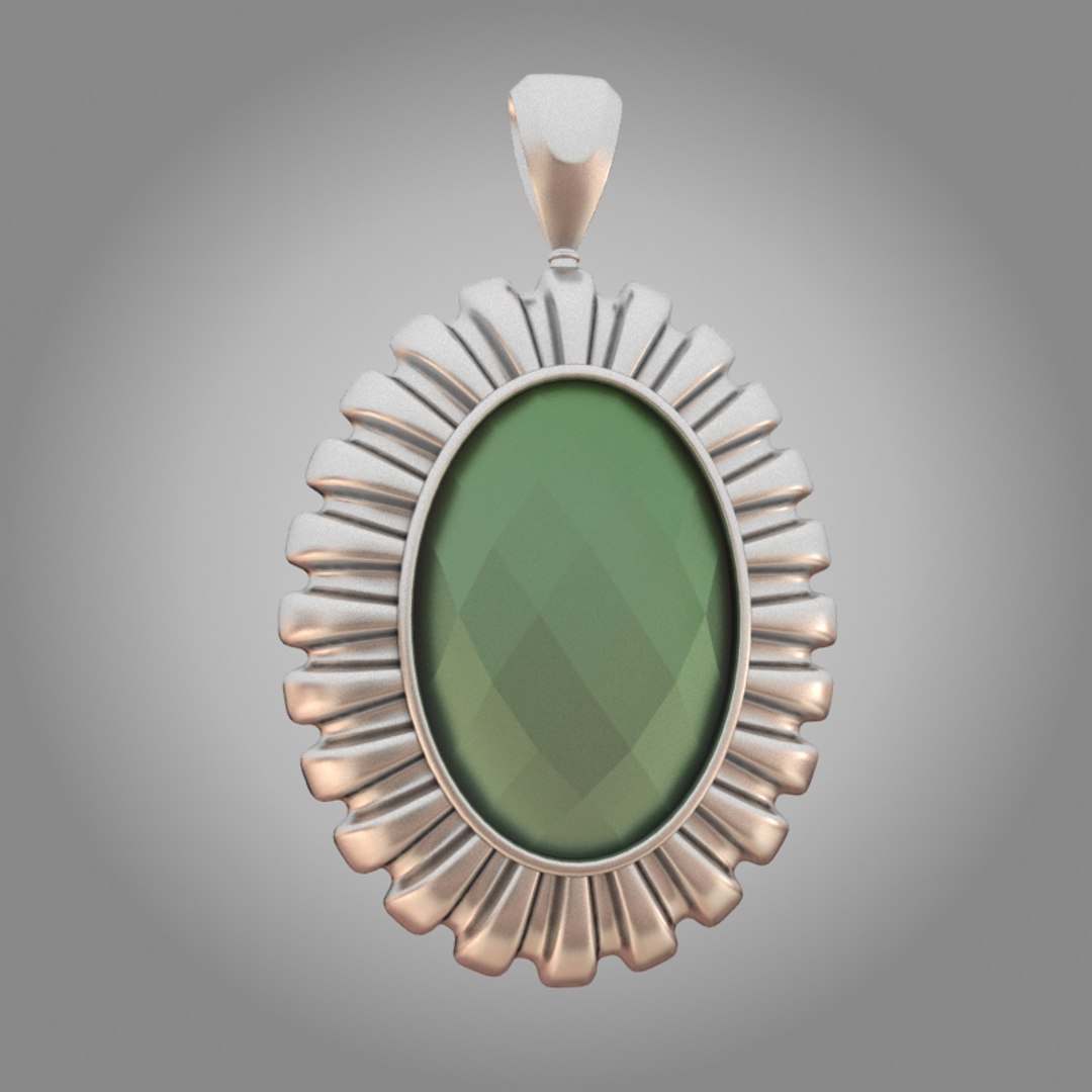 venus medalion 3d model