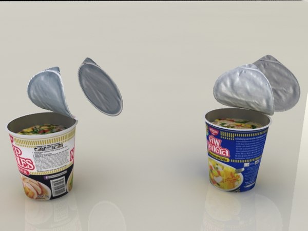 Instant Noodles 3D Models for Download | TurboSquid