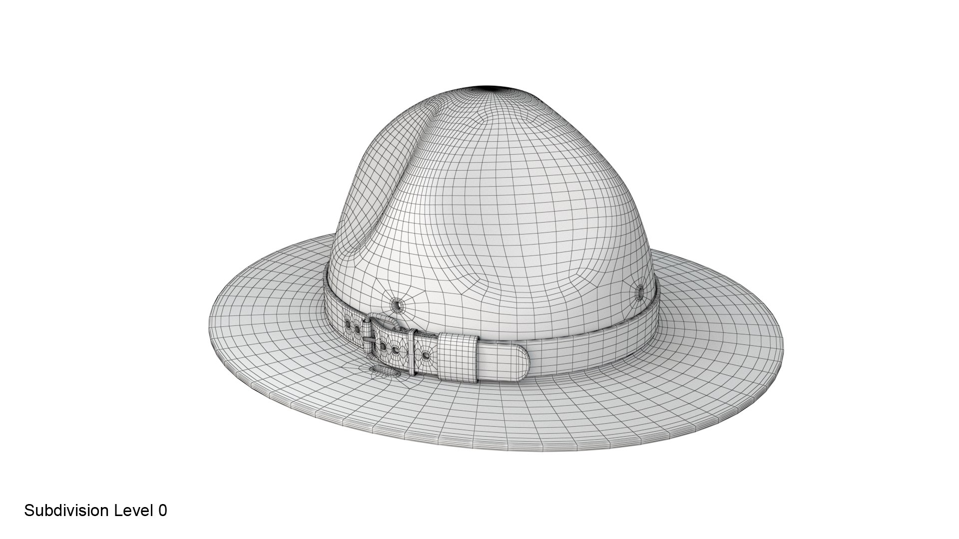 3D Scout Campaign Hat - TurboSquid 1830037