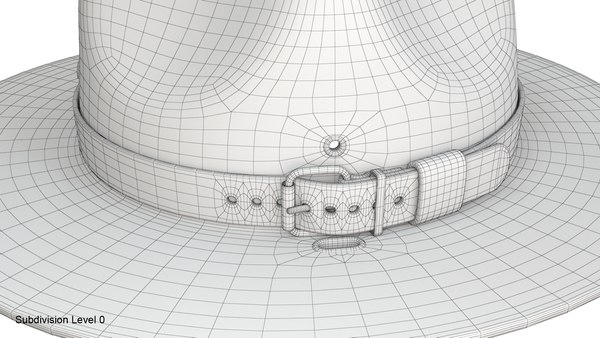 3D Scout campaign hat - TurboSquid 1830037