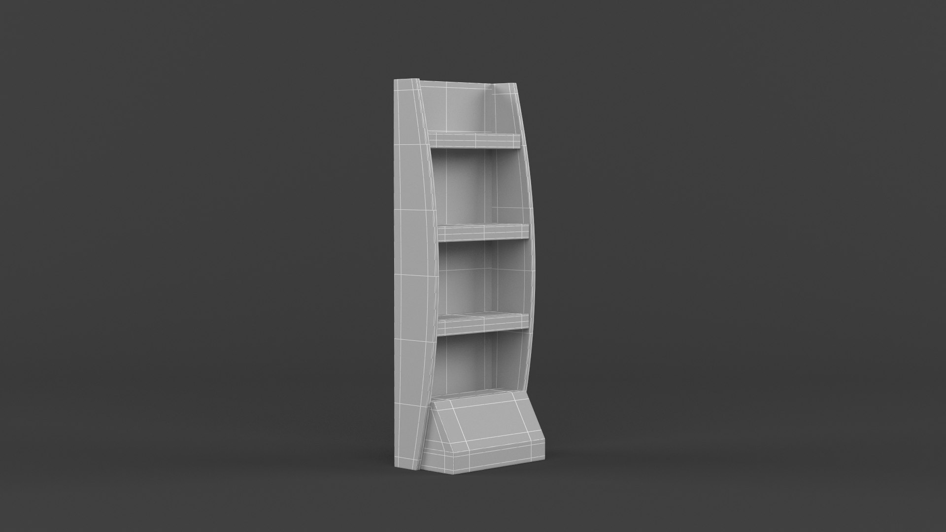 3D Model Portable Kiosk - TurboSquid 2217231