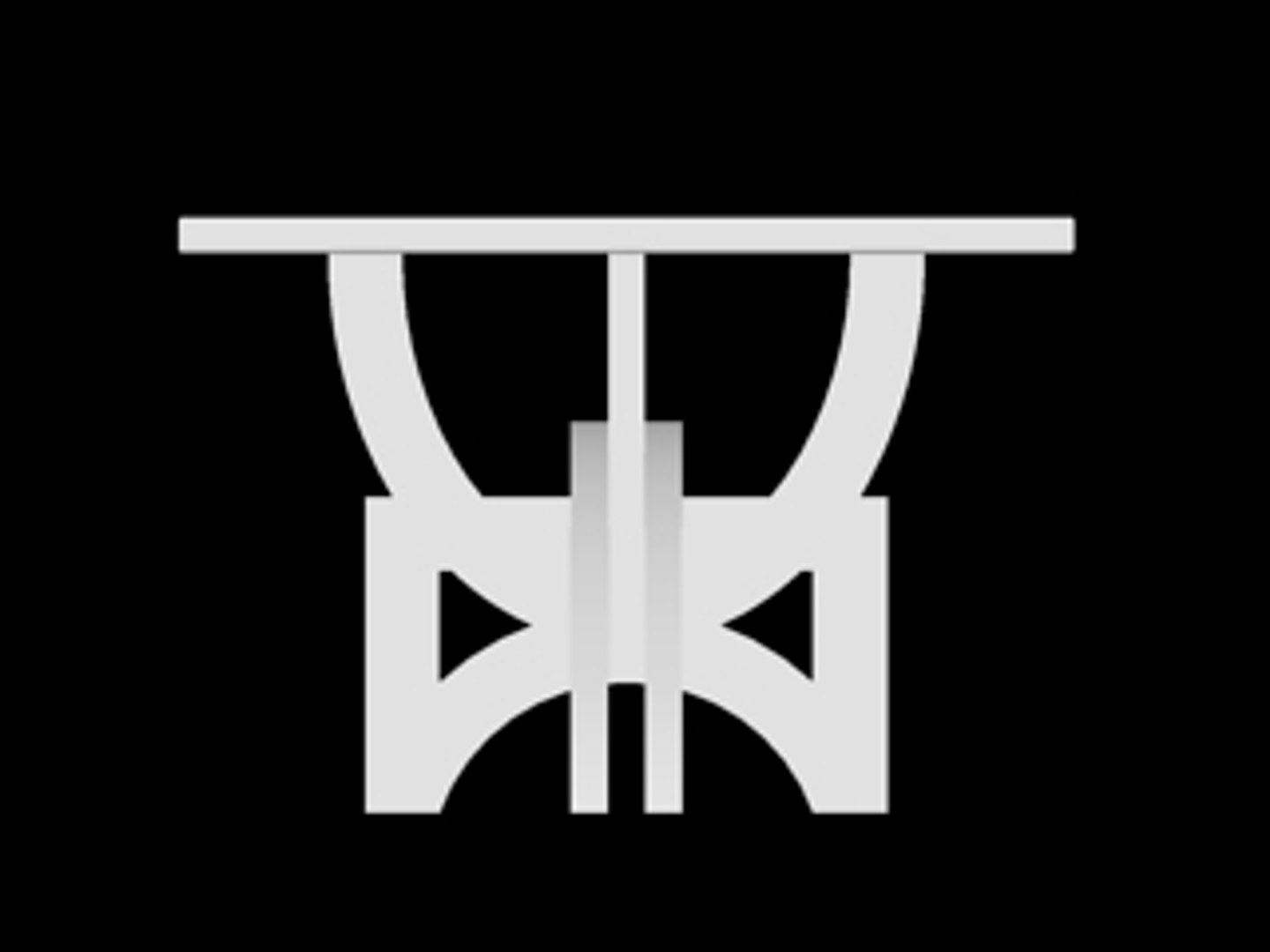 Cocktail Table 3d Dwg