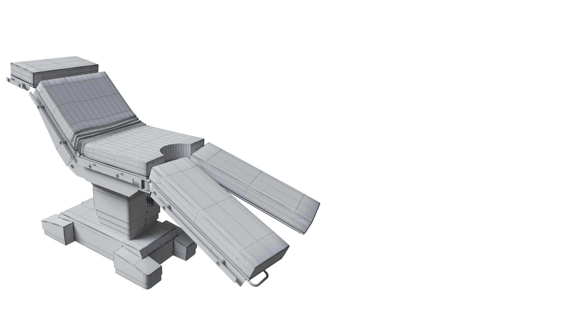 3D Model Mindray Hybase 6100 Operating Table - TurboSquid 1625730
