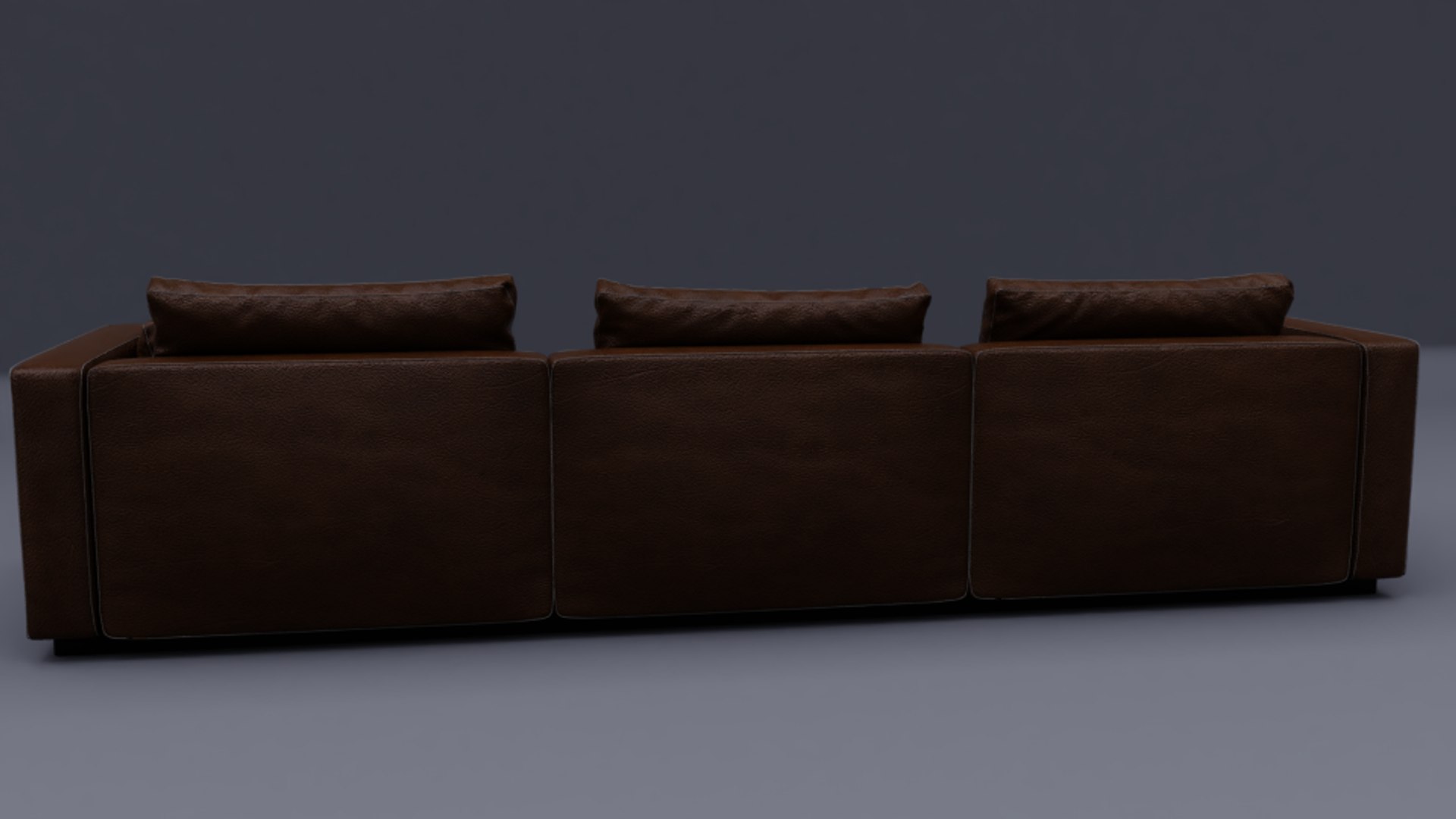 Leather sofa 3D model - TurboSquid 1545824