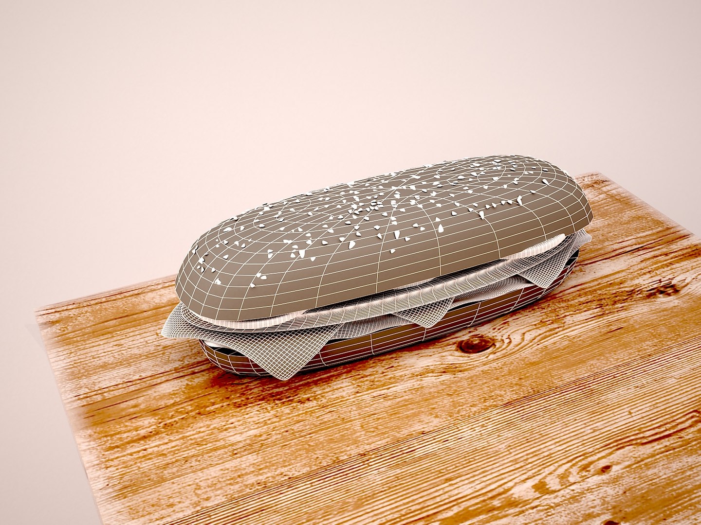 3D Appetizing Sandwich - TurboSquid 1313753