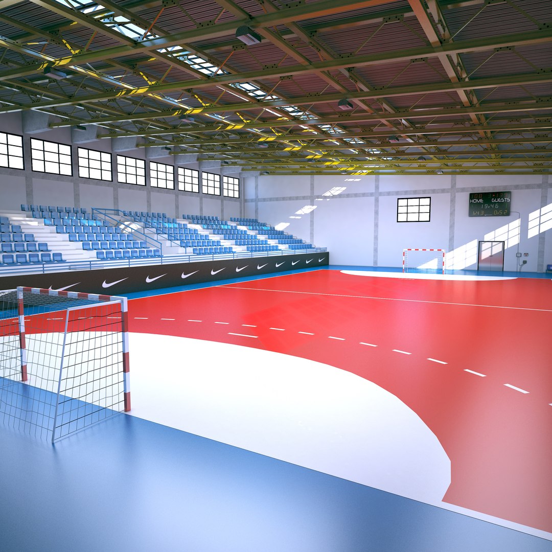 3D model handball arena ball - TurboSquid 1247800