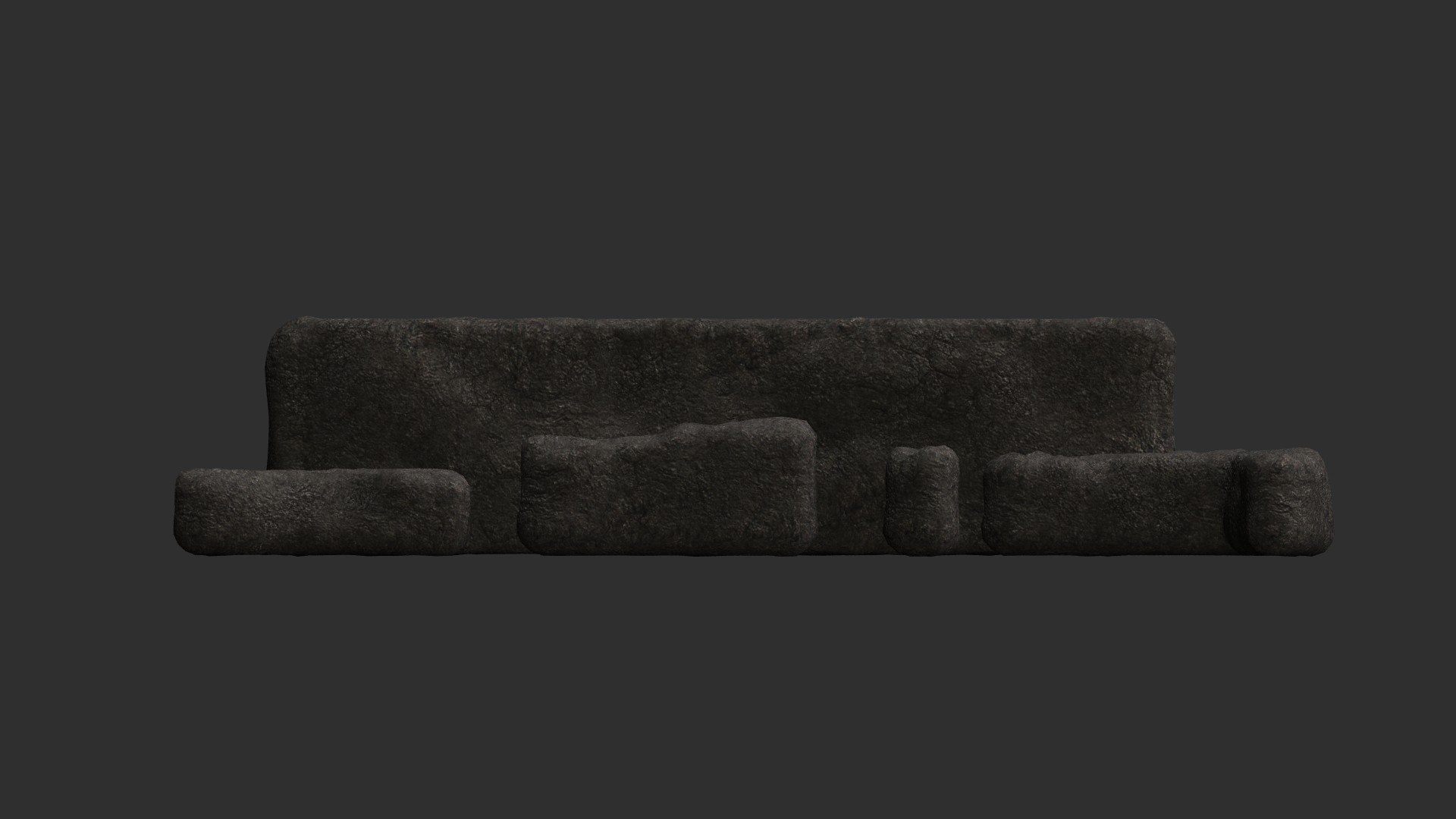 Free Cave Walls 4 - Base 3D Model - TurboSquid 2082475
