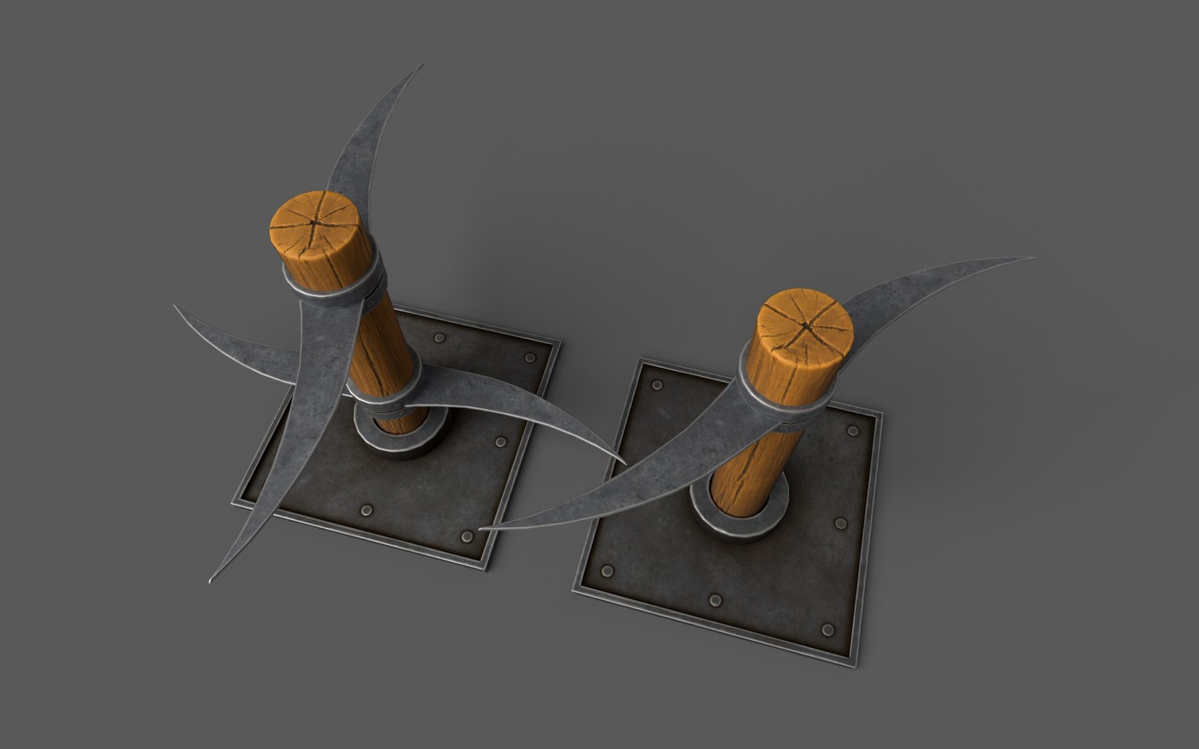 3D Low-poly Obstacle Model - TurboSquid 2035347