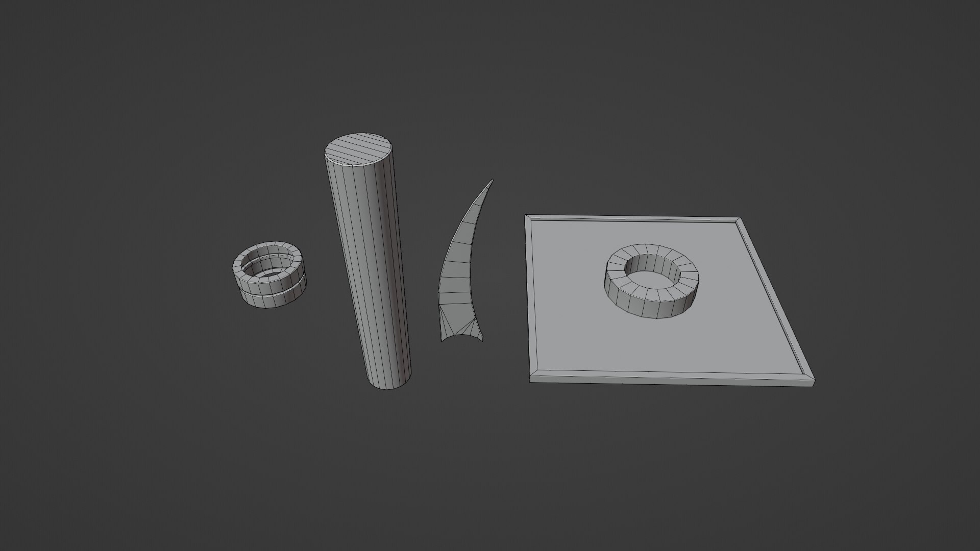 3D Low-poly Obstacle Model - TurboSquid 2035347