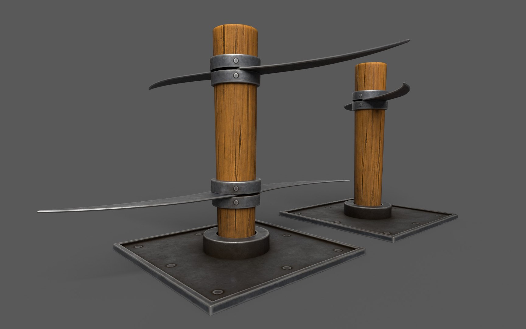 3D Low-poly Obstacle Model - TurboSquid 2035347