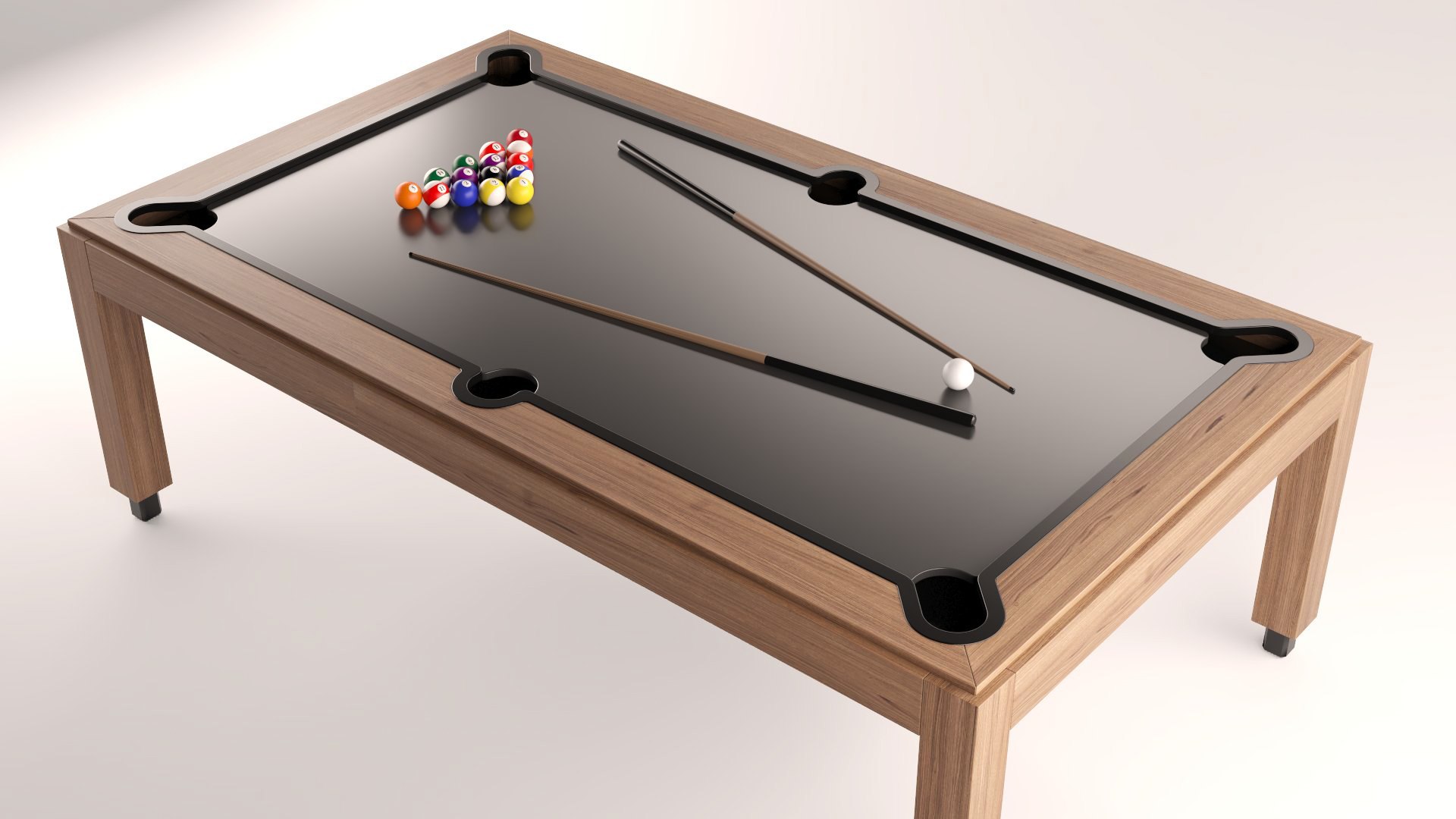 3D Model Modern Pool Table - TurboSquid 1473614