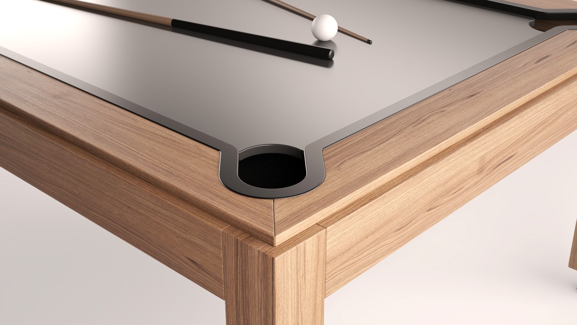 3D Model Modern Pool Table - TurboSquid 1473614