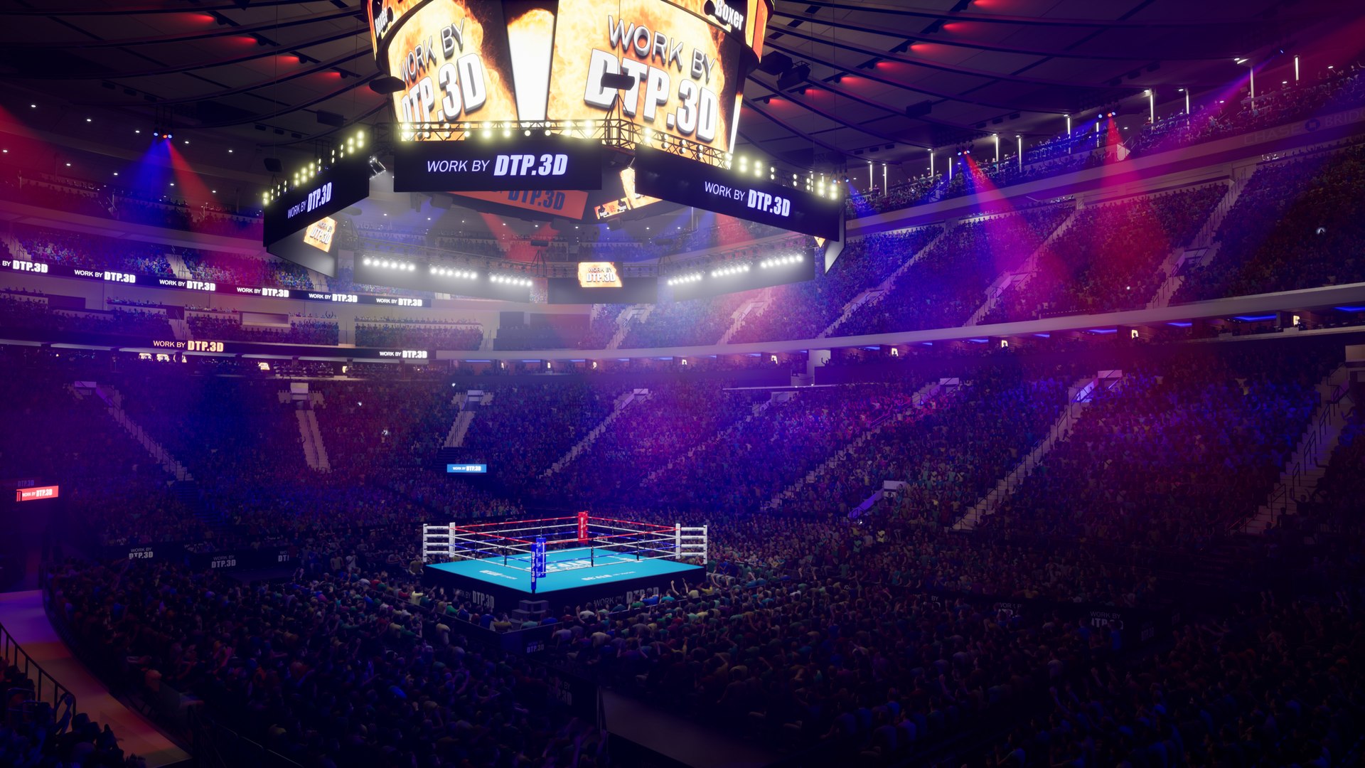 3D model MSG Arena Boxing Fighting UE5 - TurboSquid 1962912