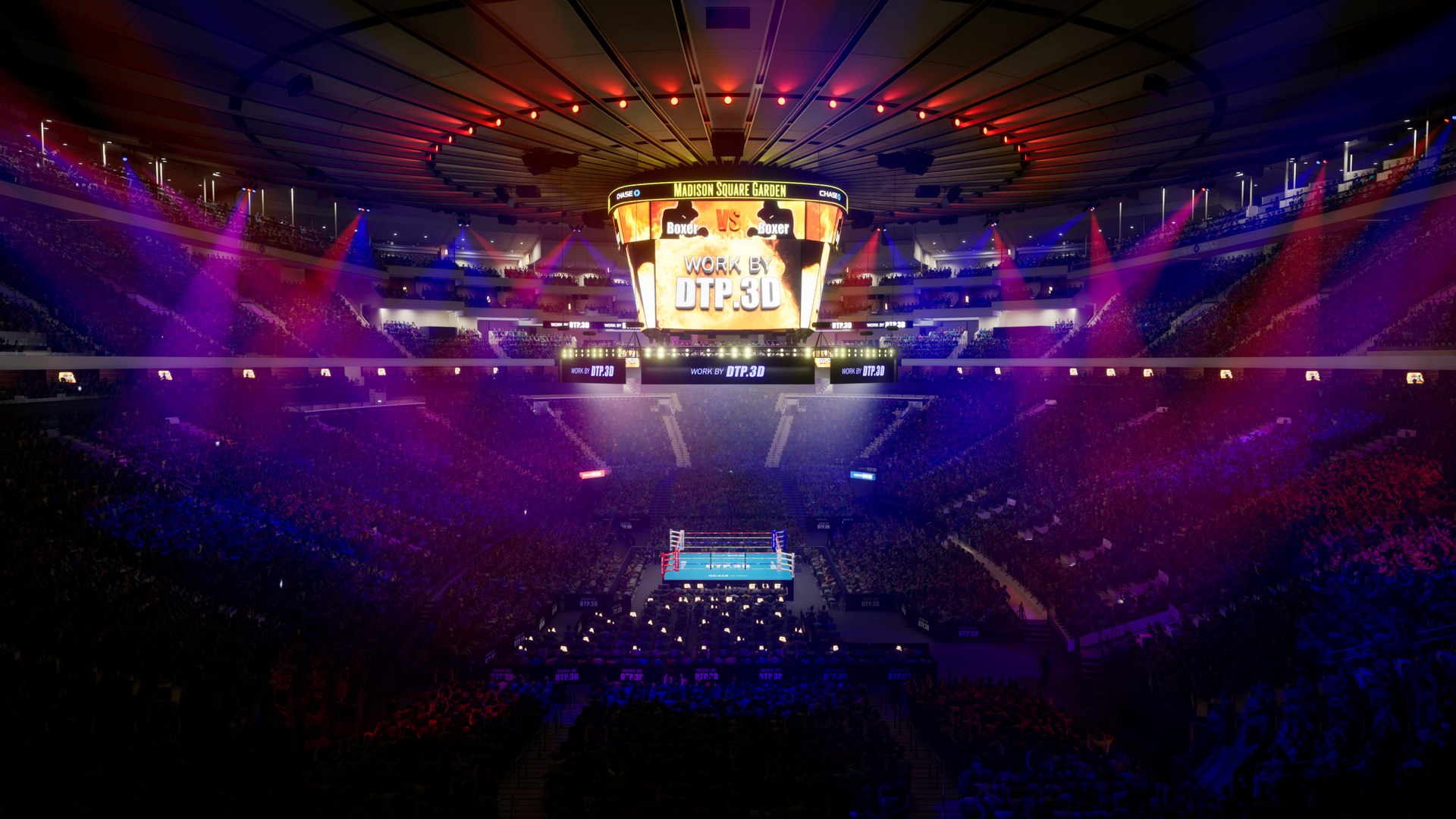 3D model MSG Arena Boxing Fighting UE5 - TurboSquid 1962912