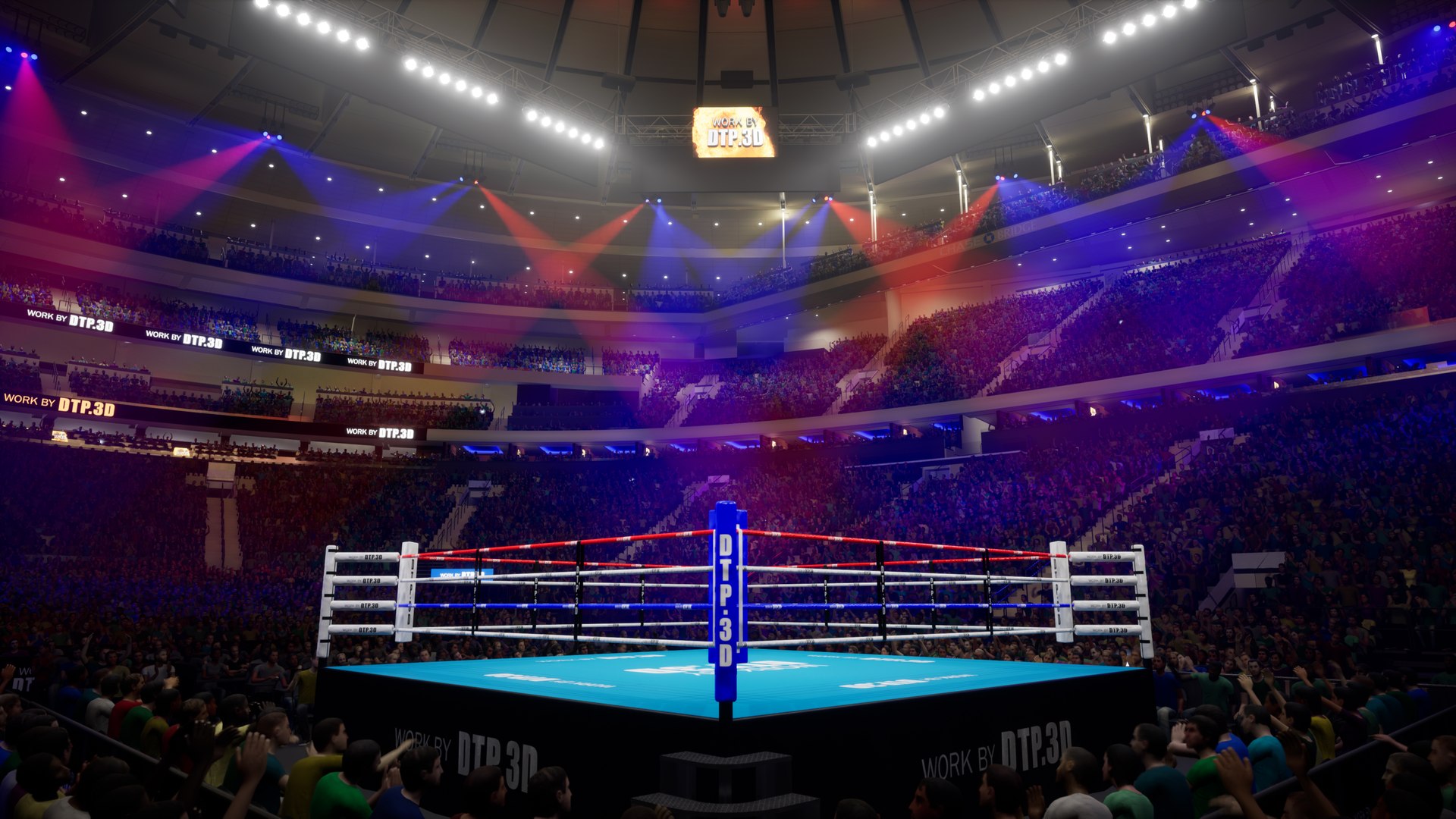 3D model MSG Arena Boxing Fighting UE5 - TurboSquid 1962912