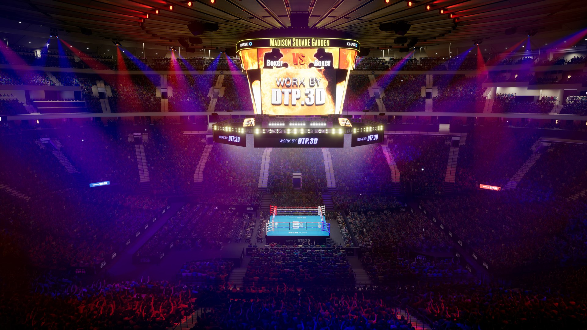 3D model MSG Arena Boxing Fighting UE5 - TurboSquid 1962912