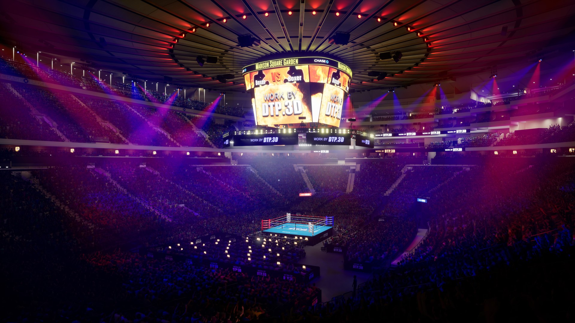 3D model MSG Arena Boxing Fighting UE5 - TurboSquid 1962912