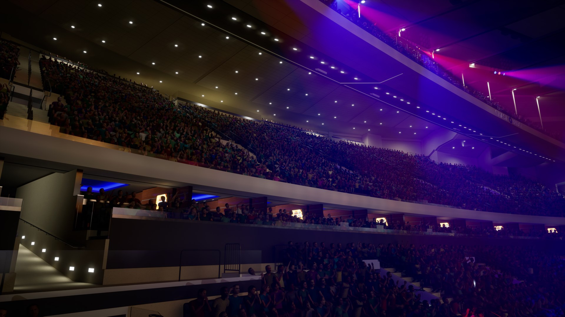 3D model MSG Arena Boxing Fighting UE5 - TurboSquid 1962912