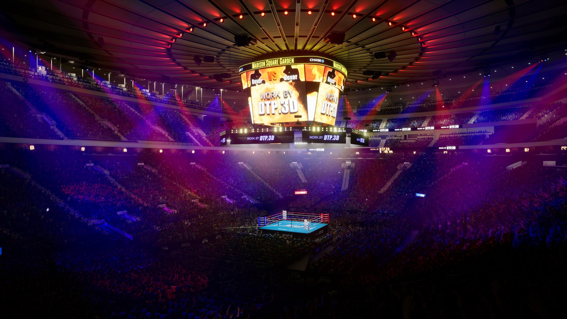 3D model MSG Arena Boxing Fighting UE5 - TurboSquid 1962912