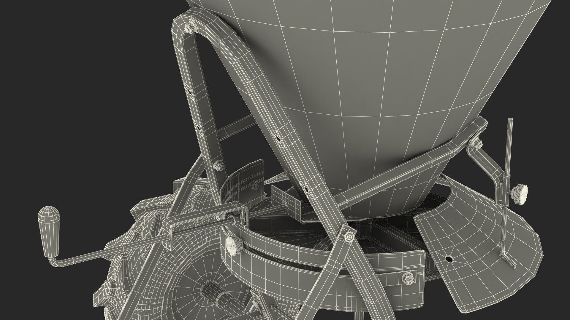 Gritting Salt Spreader 3D model - TurboSquid 1720077