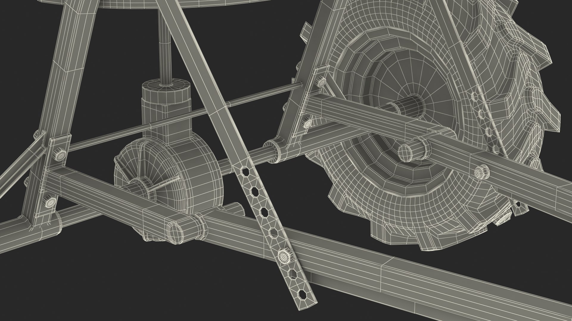 Gritting Salt Spreader 3D model - TurboSquid 1720077