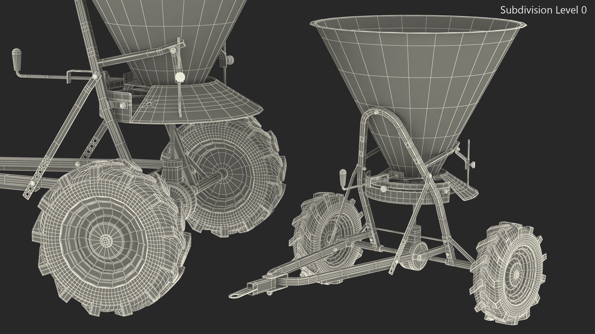 Gritting Salt Spreader 3D model - TurboSquid 1720077