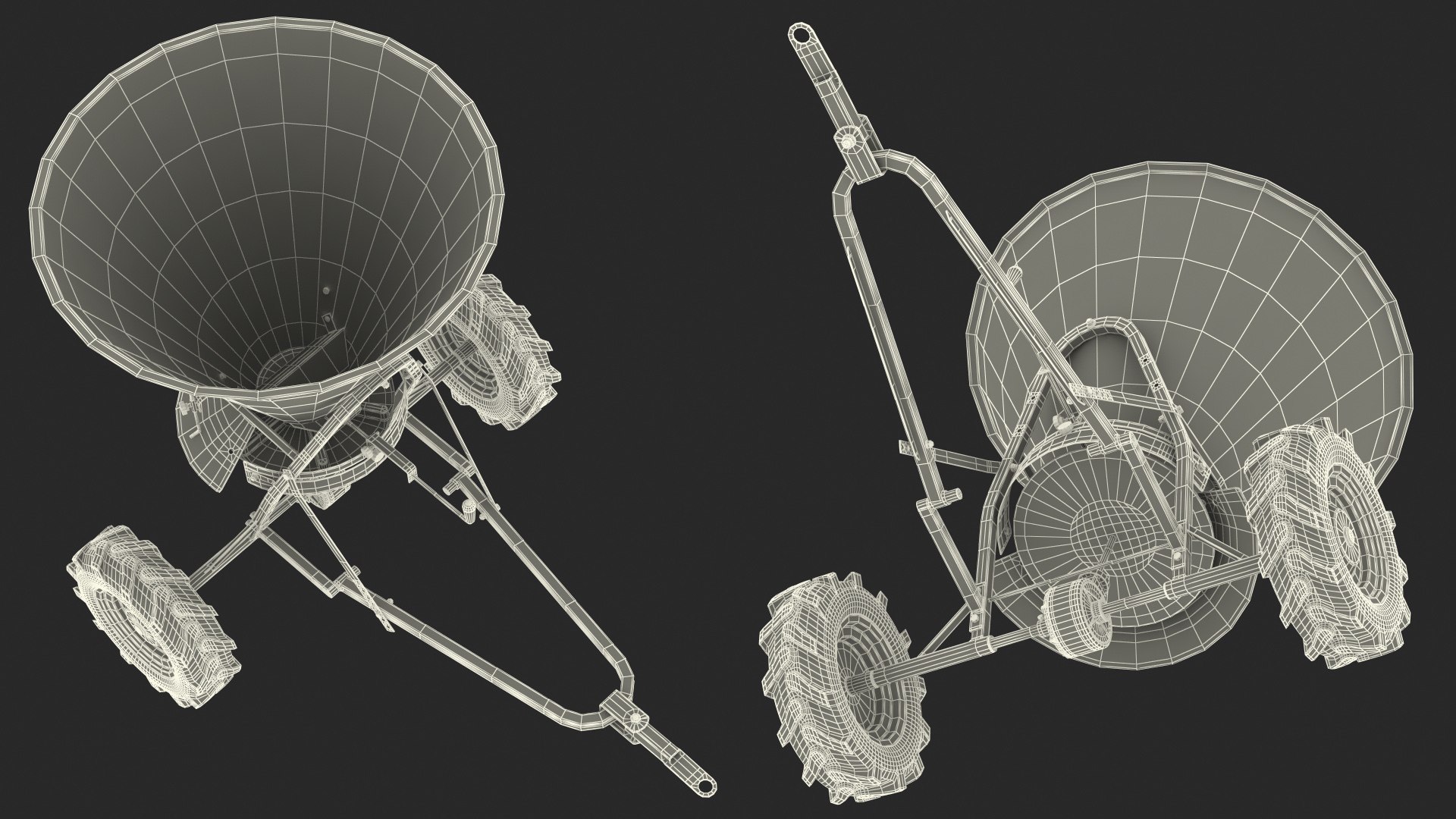 Gritting Salt Spreader 3D model - TurboSquid 1720077