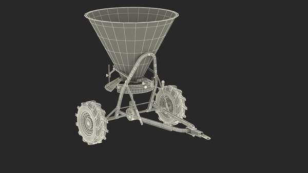 Gritting Salt Spreader 3D model - TurboSquid 1720077