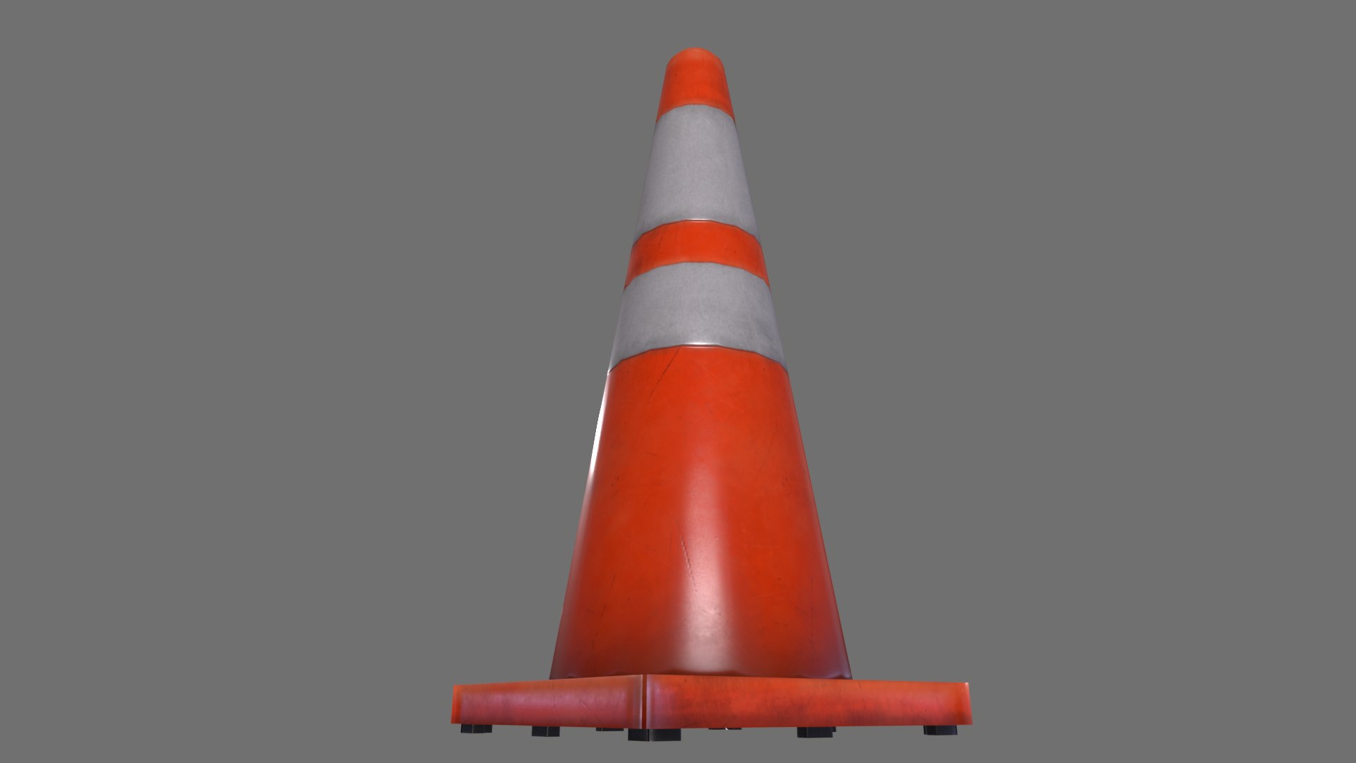 Road Cone 3D Model - TurboSquid 2027303