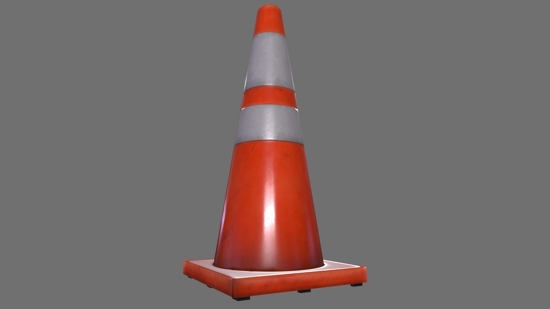 Road Cone 3D Model - TurboSquid 2027303
