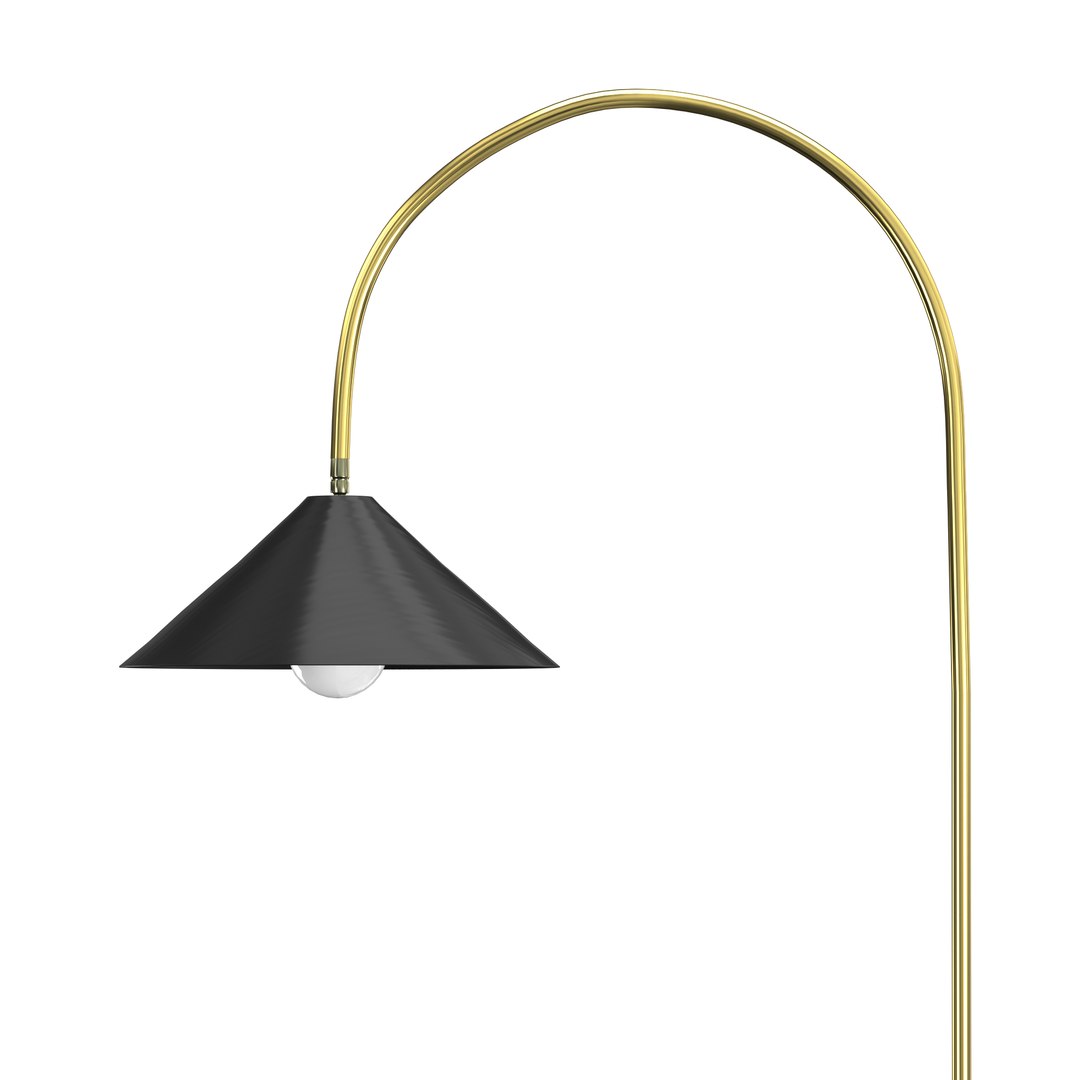 3D model BISHOP TASK FLOOR LAMP - TurboSquid 1895323