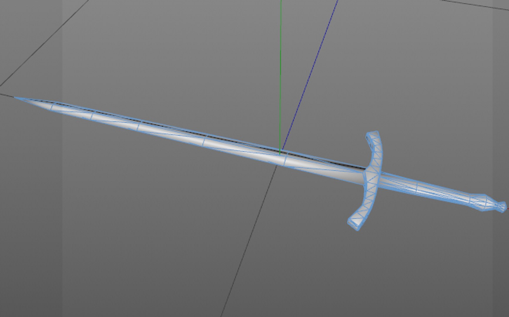 3d Model Of Sword