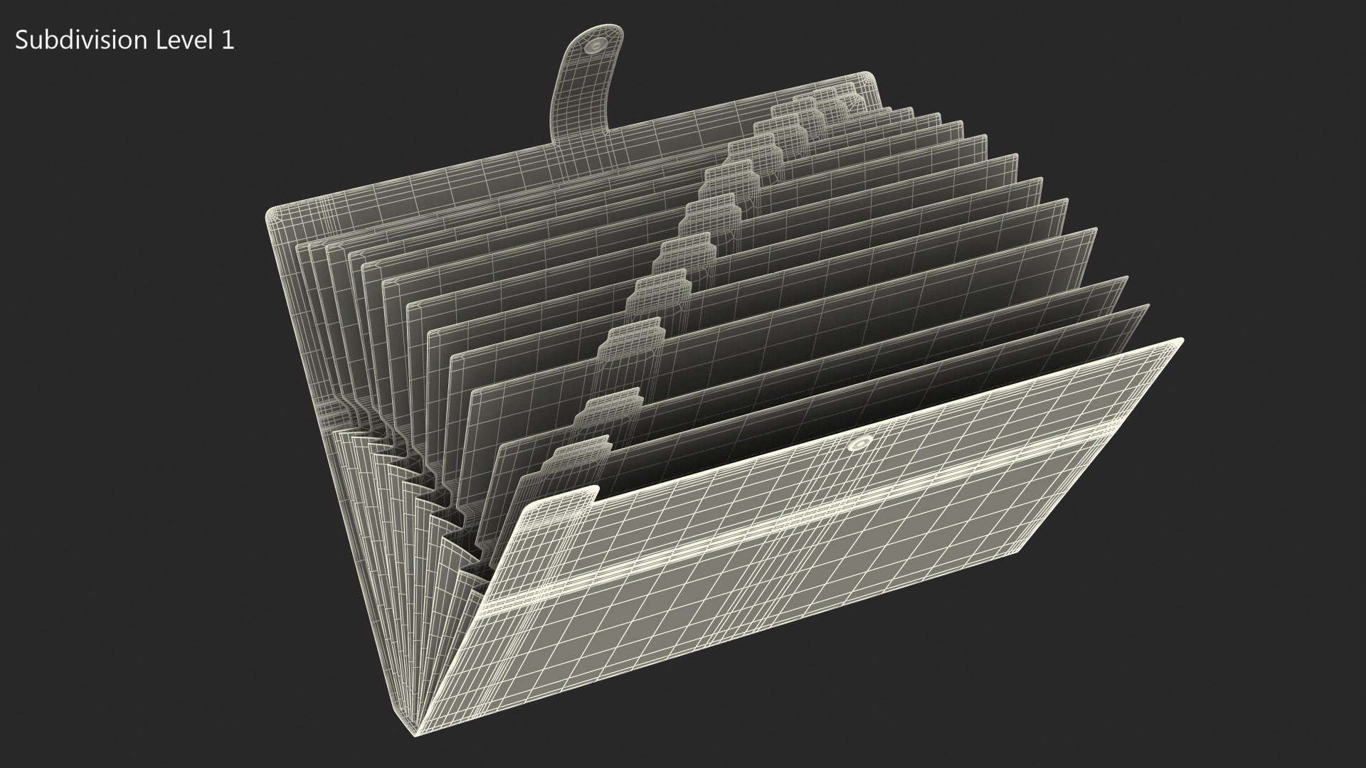 Expanding File Folder Open Blue model - TurboSquid 1804863