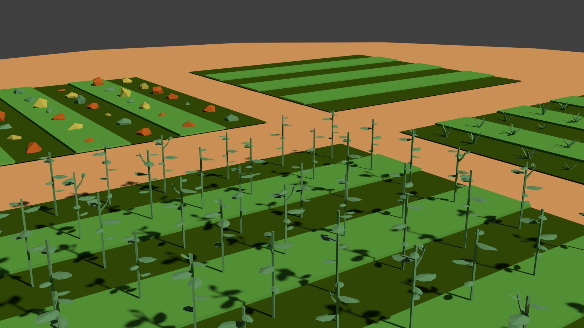 3D Field Farm - TurboSquid 1247059
