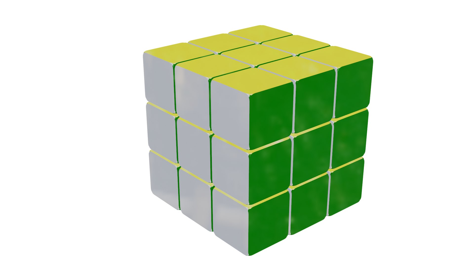 Rubiks Model - TurboSquid 1905014