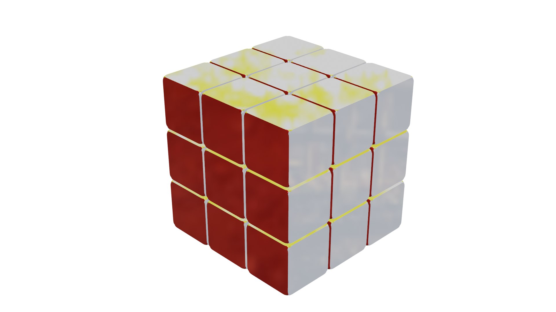 Rubiks Model - TurboSquid 1905014