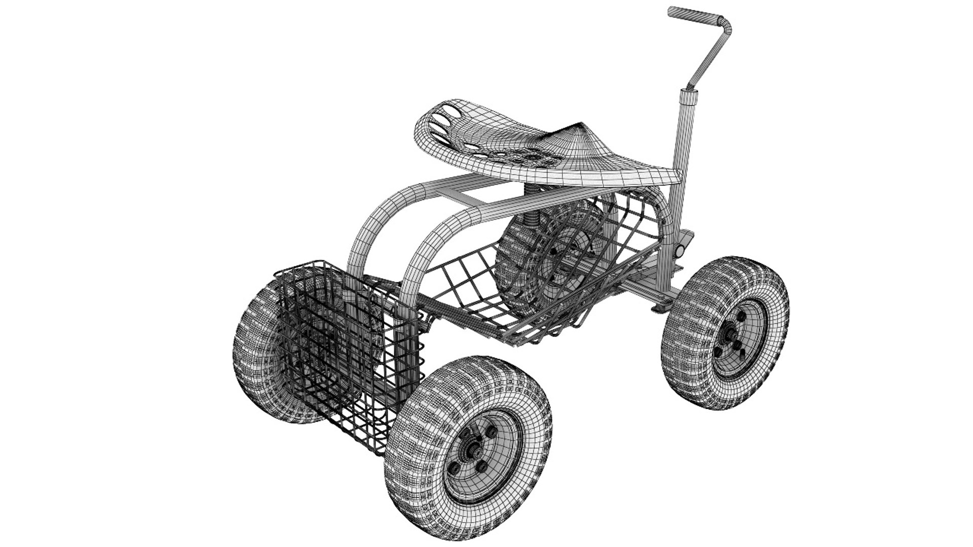 Farm cart 3D model - TurboSquid 1677252