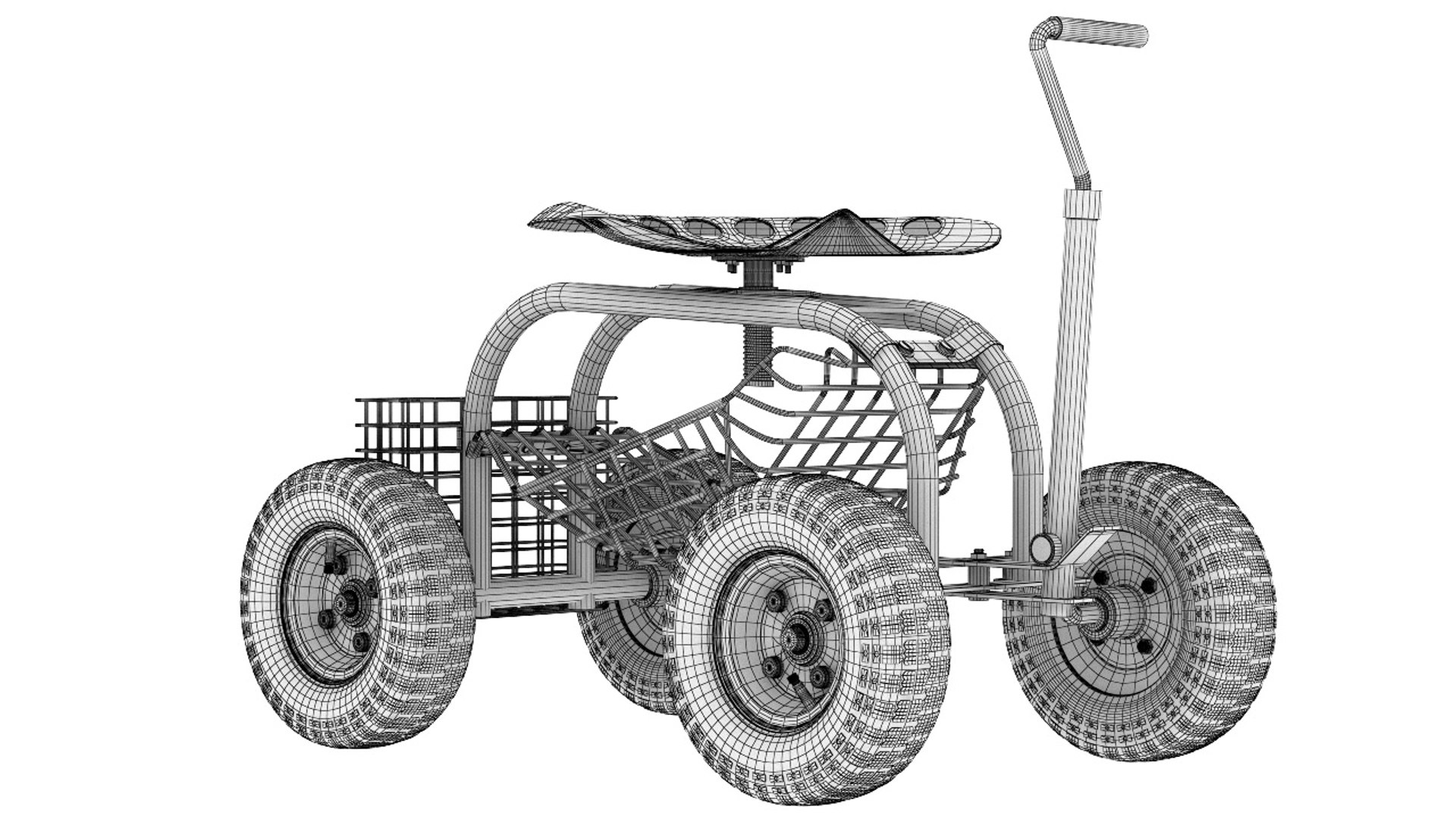 Farm cart 3D model - TurboSquid 1677252