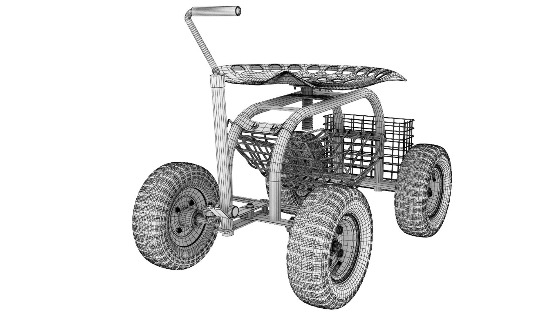 Farm cart 3D model - TurboSquid 1677252